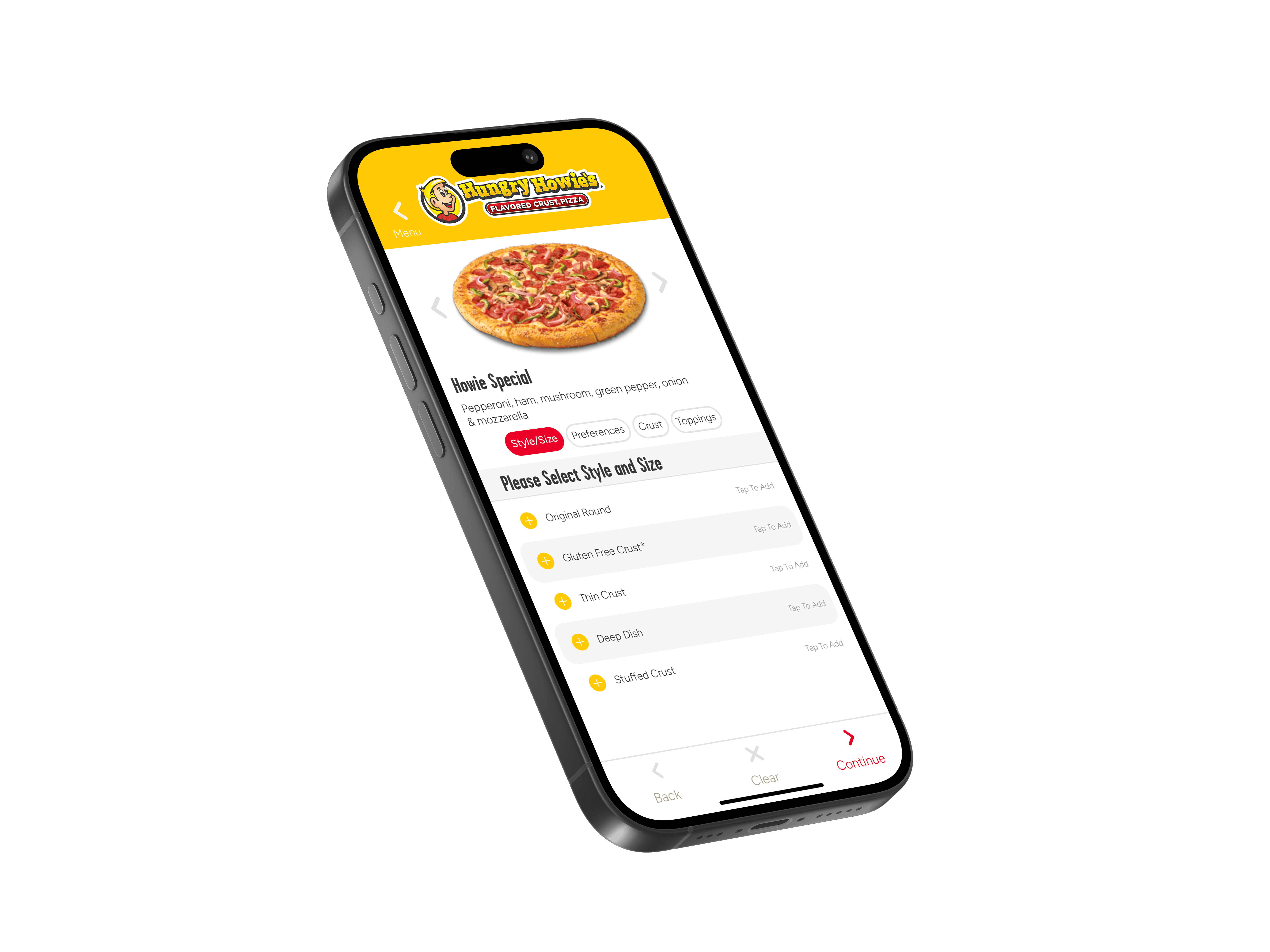 Hungry howie's order online store
